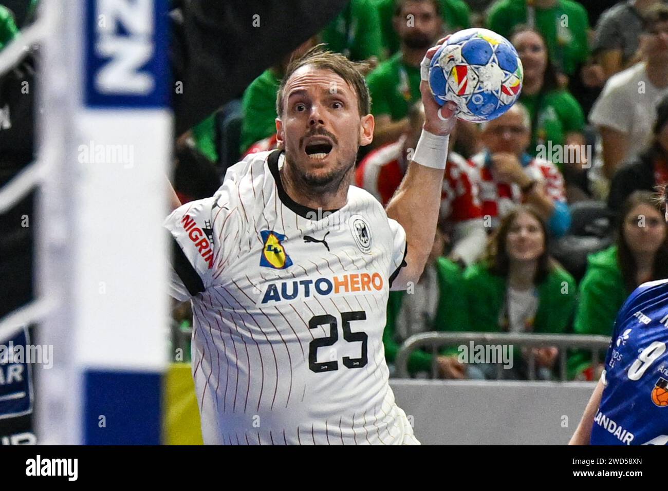 Cologne, Germany. 18th Jan, 2024. Kai Hafner (Germany) portrait during ...