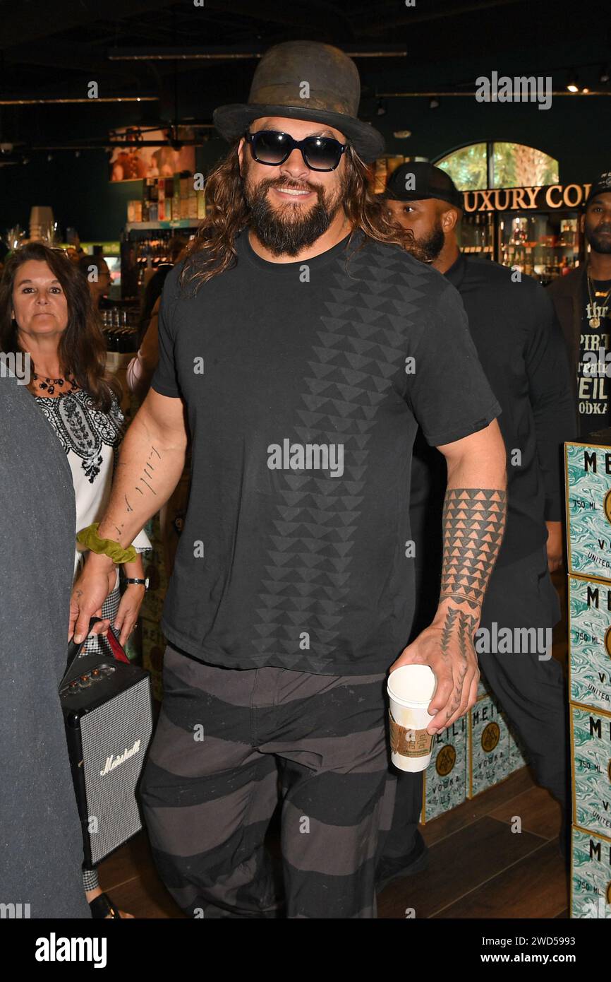 Fort Lauderdale FL, USA. 18th Jan, 2024. Jason Momoa attends The Meili ...