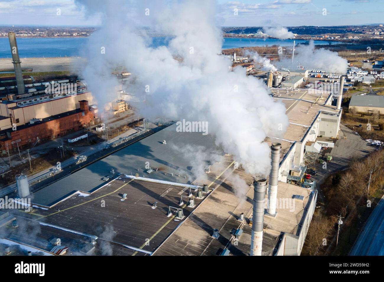 The WestRock Paperboard Mill is in Solvay, New York, on Monday, January ...
