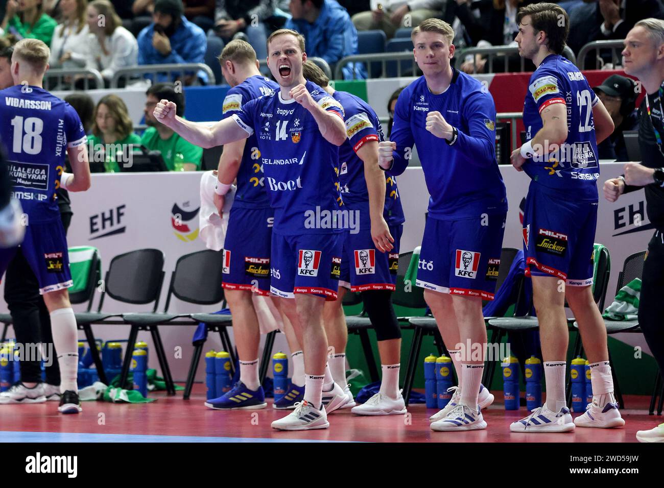 Cologne, Germany. 18th Jan, 2024. COLOGNE, GERMANY - JANUARY 18: Justus ...
