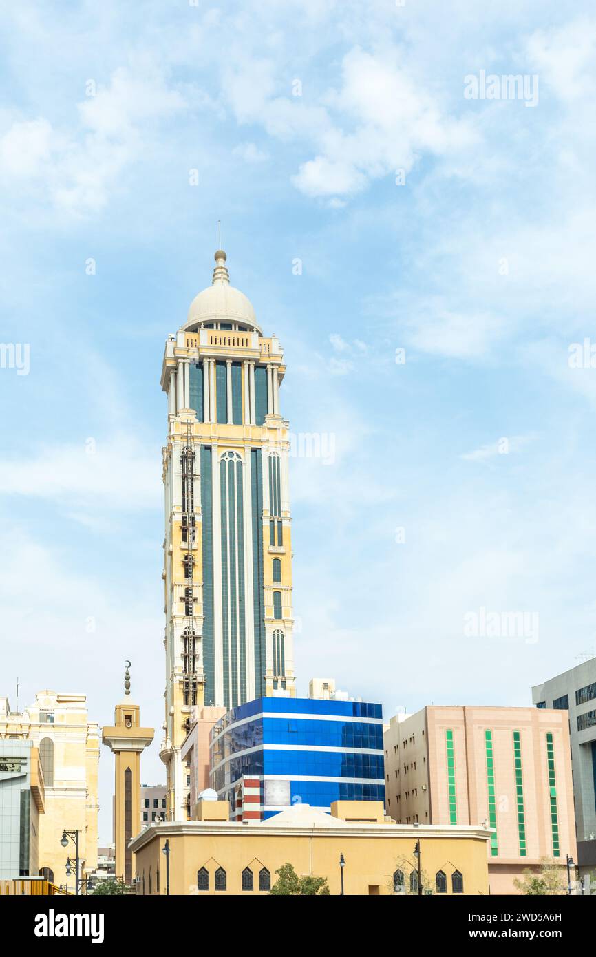 Modern buildings in Al Olaya the city center of Riyadh, Saudi Arabia ...