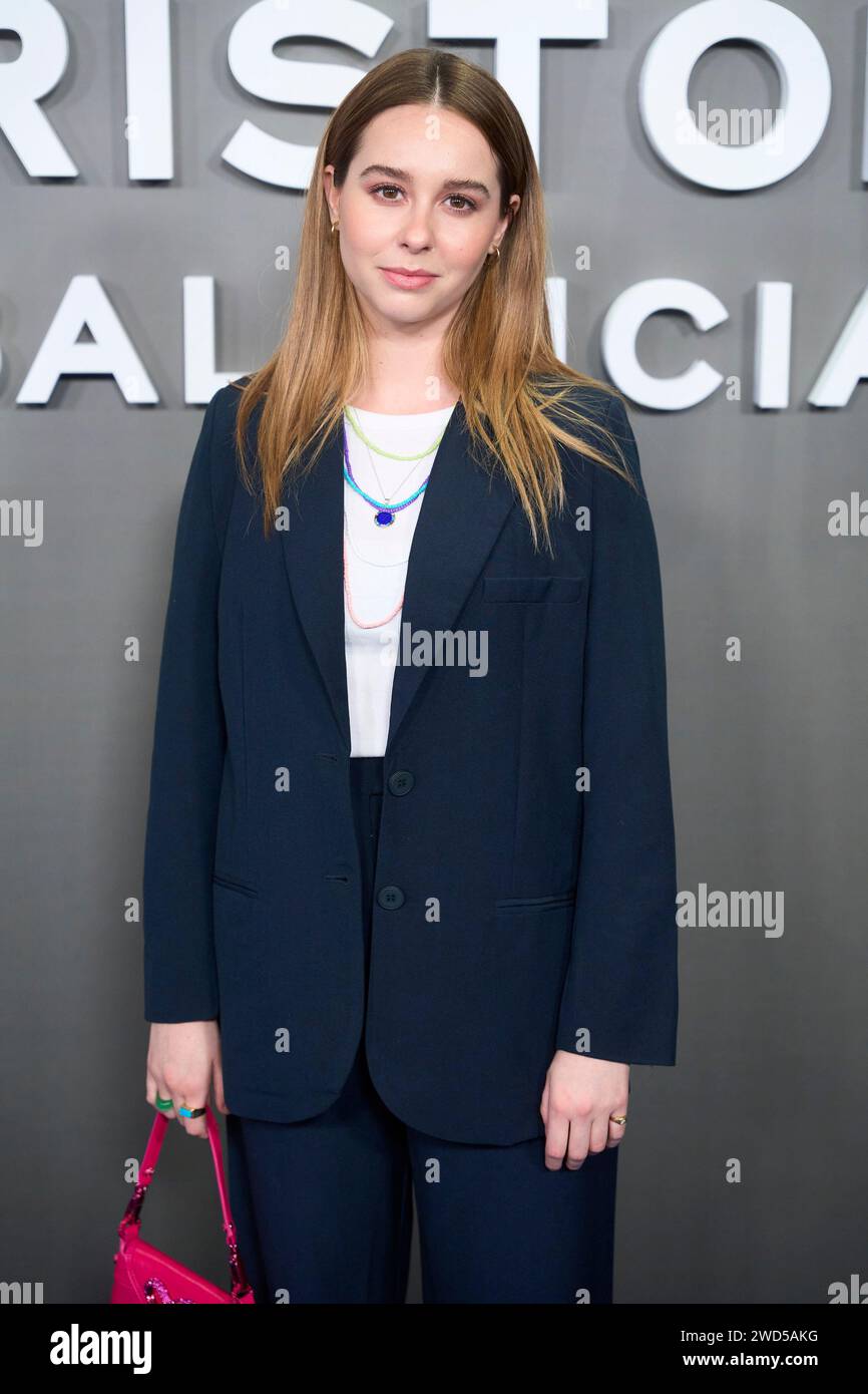 January 18, 2024, Madrid, Madrid, Spain: Paula Usero attends â ...