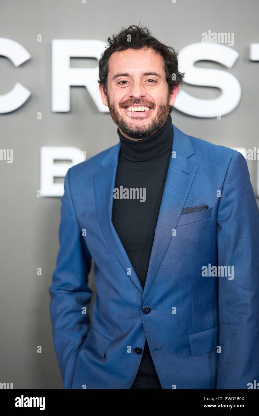 January 18, 2024, Madrid, Madrid, Spain: Javier Pereira attends â ...