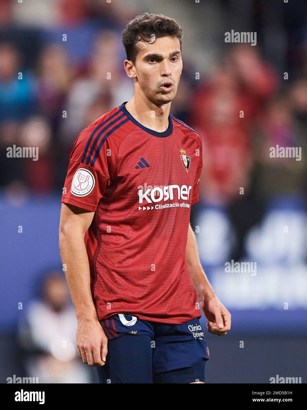 Lucas Torro of CA Osasuna looks on during the Copa El Rey match between ...