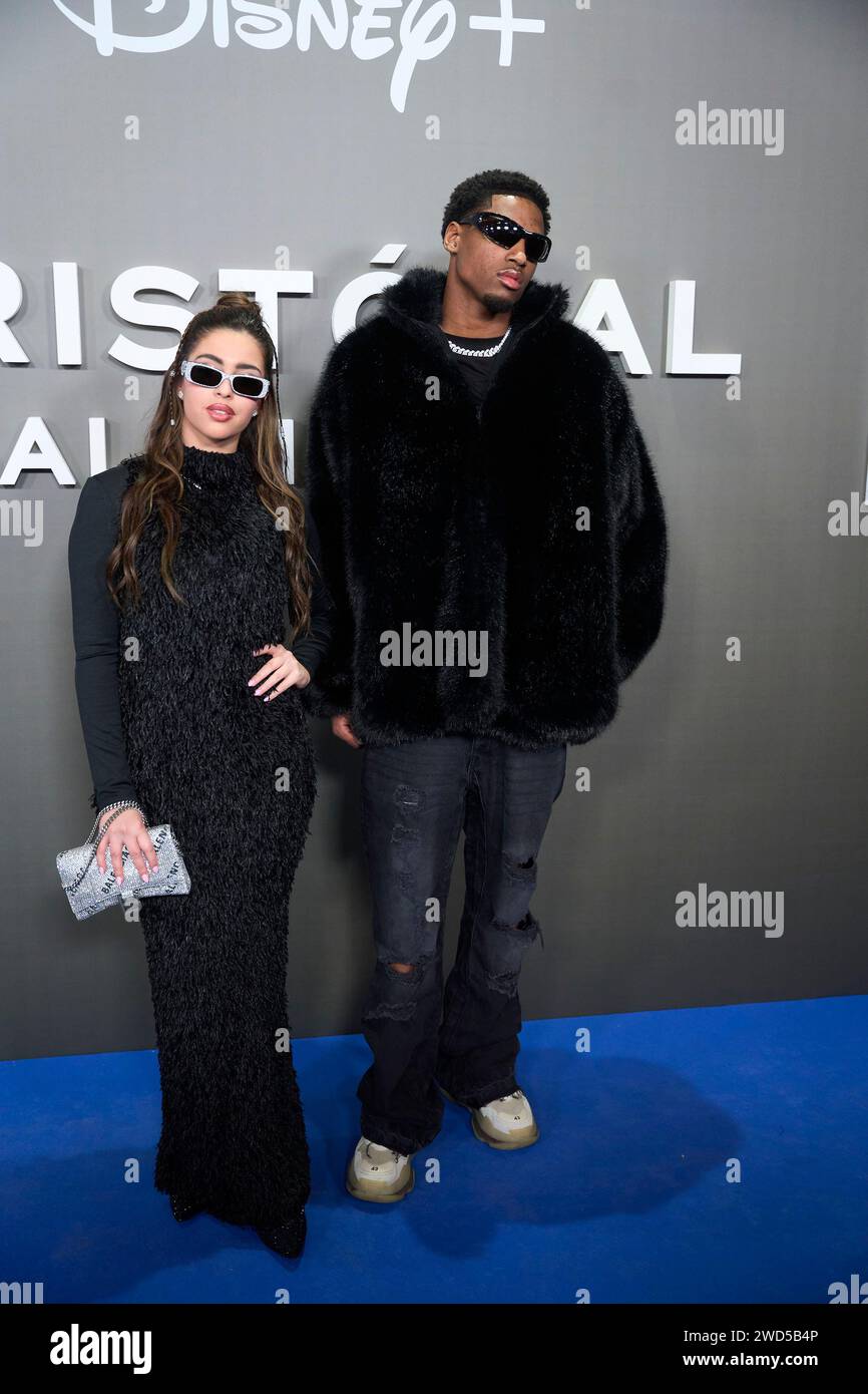 January 18, 2024, Madrid, Madrid, Spain: Victoria Caro attends â ...