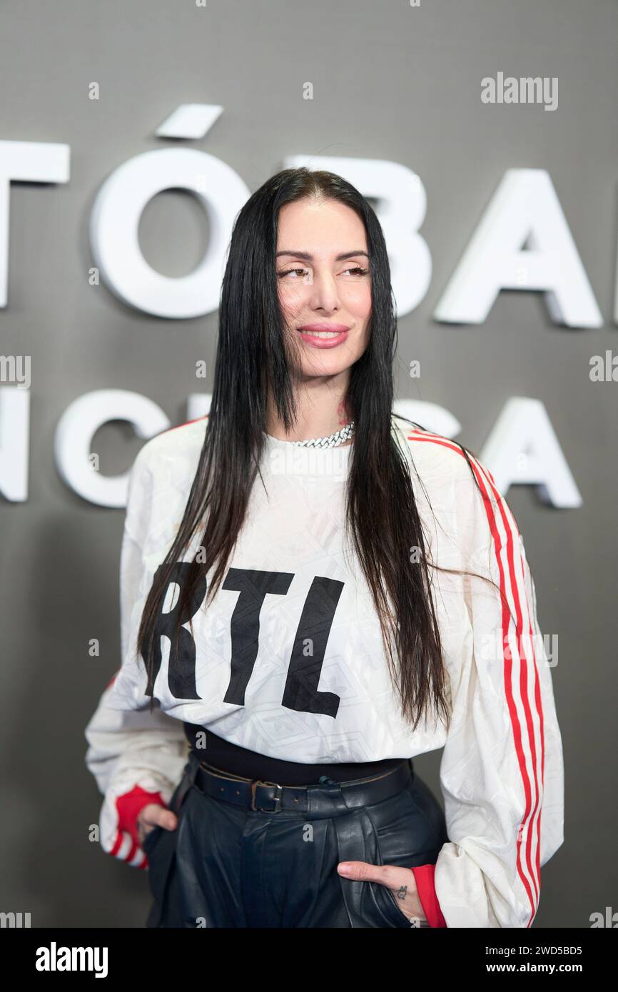 January 18, 2024, Madrid, Madrid, Spain: La Mala Rodriguez attends â ...