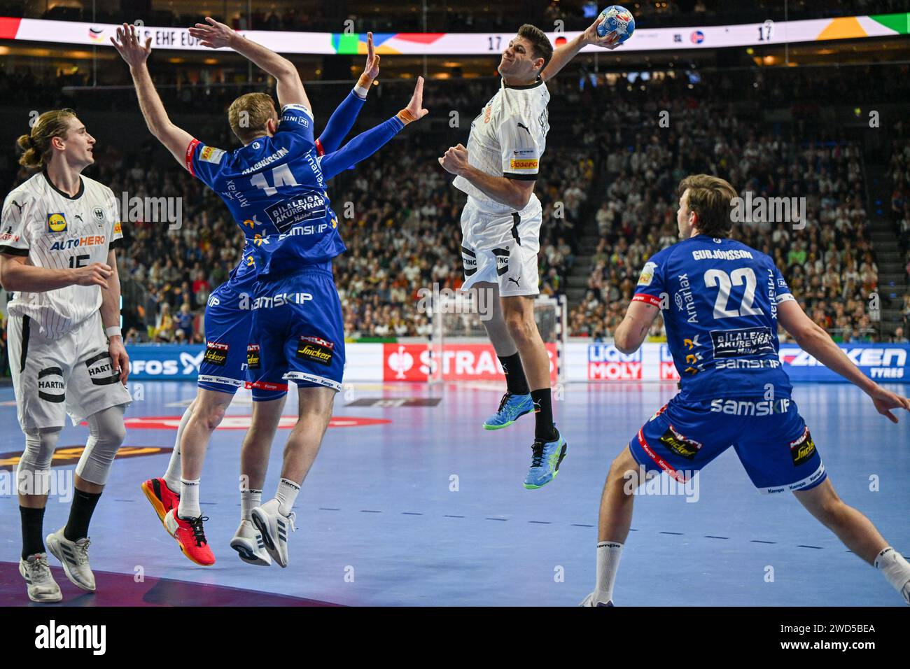 Cologne, Germany. 18th Jan, 2024. Sebastian Heymann (Germany) during ...
