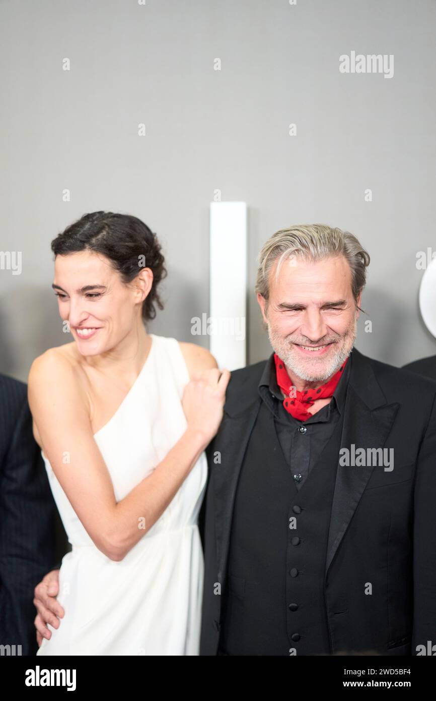 January 18, 2024, Madrid, Madrid, Spain: Nine Marie d'Urso and Alberto ...