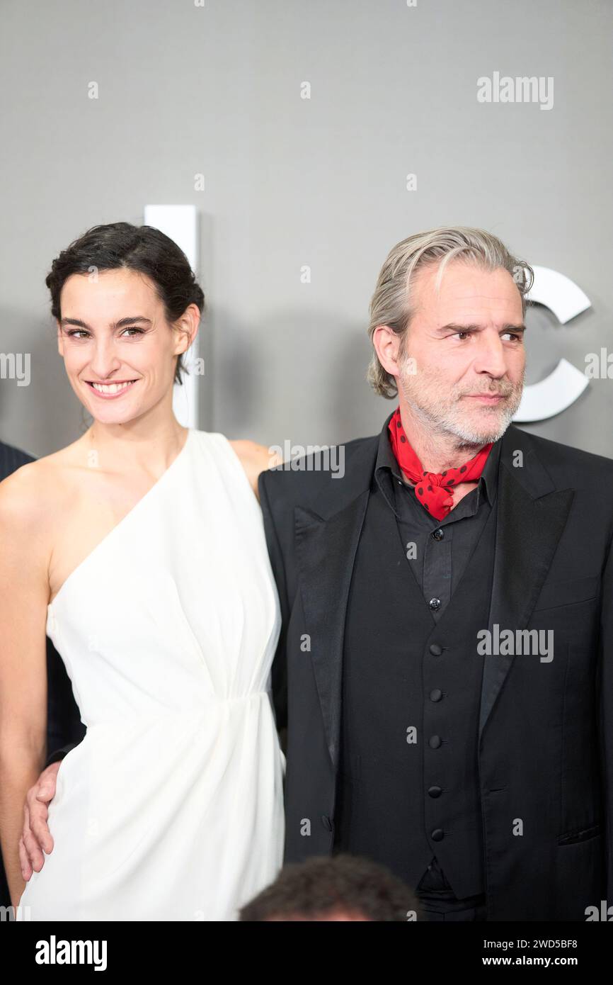 January 18, 2024, Madrid, Madrid, Spain: Nine Marie d'Urso and Alberto ...