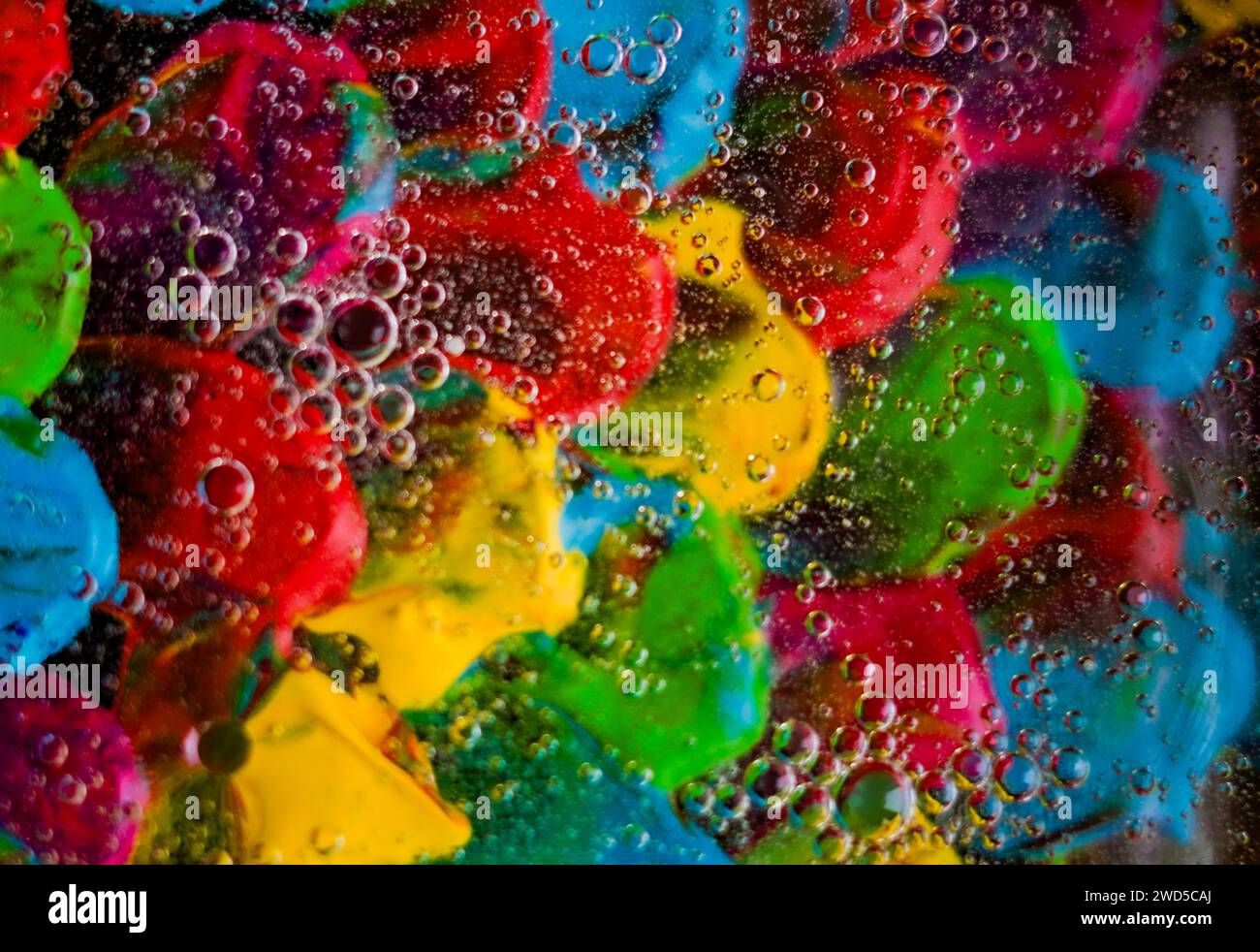 Colorful abstract background with droplets Stock Photo - Alamy