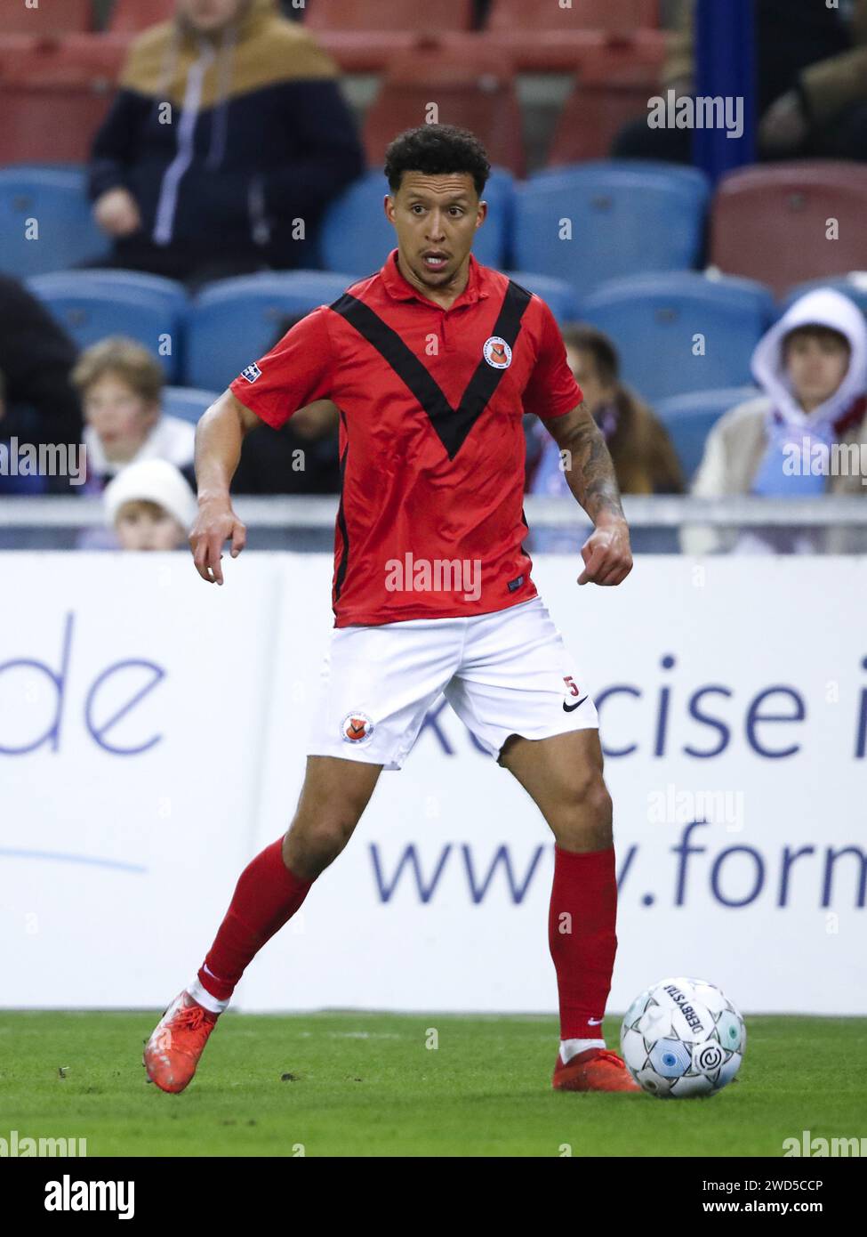 ARNHEM - Cody Claver of AFC Amsterdam during the TOTO KNVB Cup match ...
