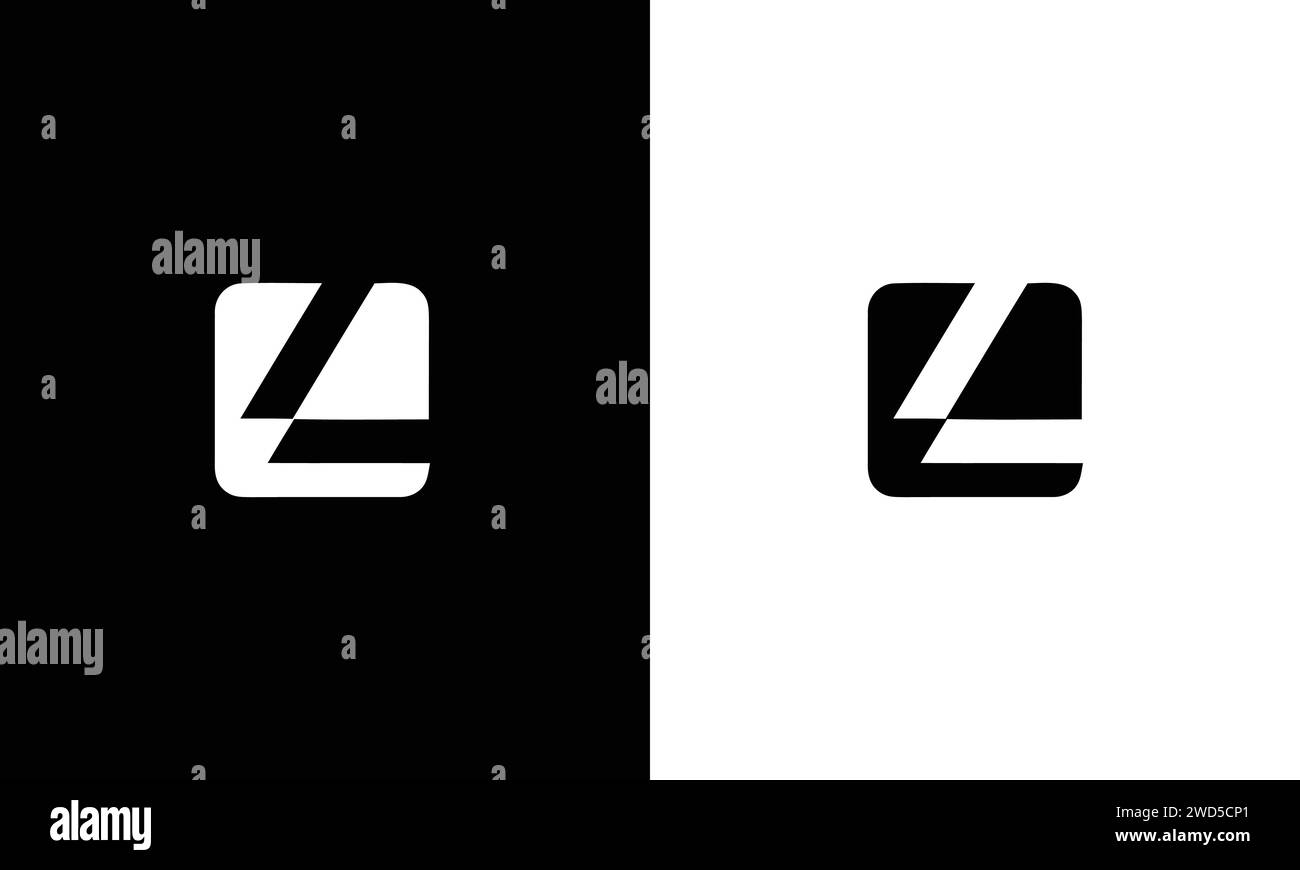 L logo or monogram. L Letters of the alphabet Initials. Beautiful logo ...