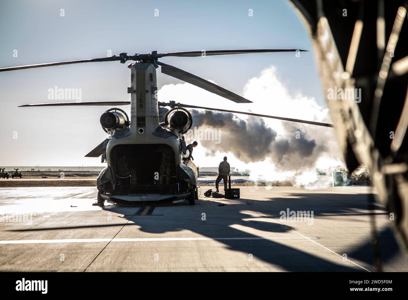 Soldiers within the 2nd General Support Aviation Battalion, 4th ...