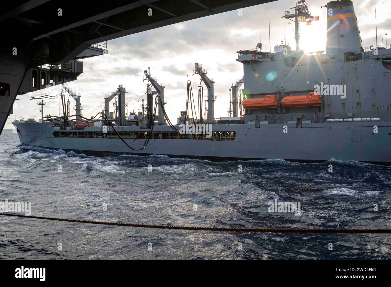 240112-N-TD381-1004 SOUTH CHINA SEA (Jan. 12, 2024) Henry J. Kaiser ...