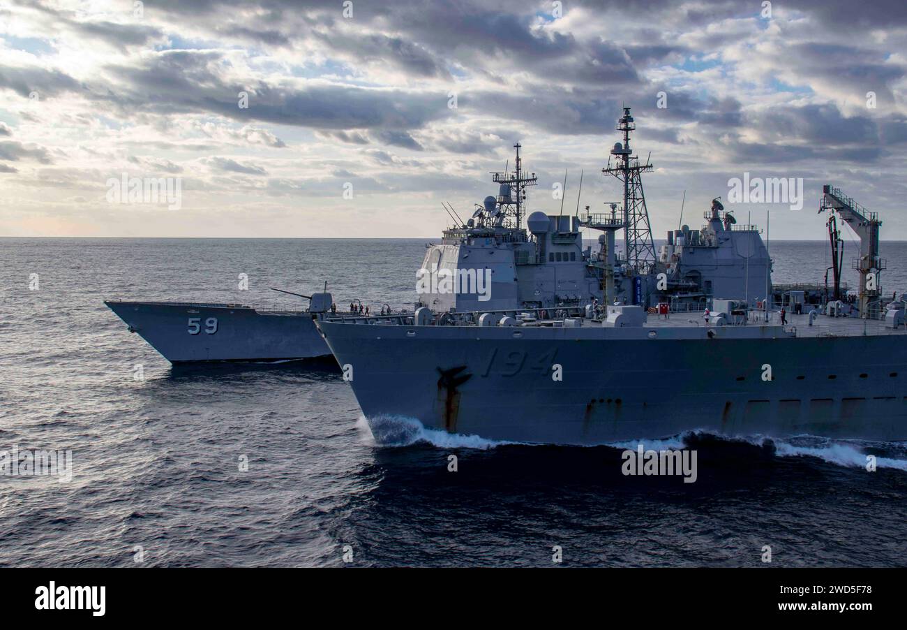 240112-N-TD381-1058 SOUTH CHINA SEA (Jan. 12, 2024) Henry J. Kaiser ...