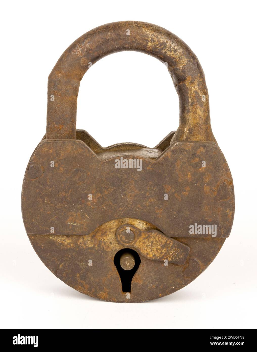 Close-up of an old padlock Stock Photo - Alamy