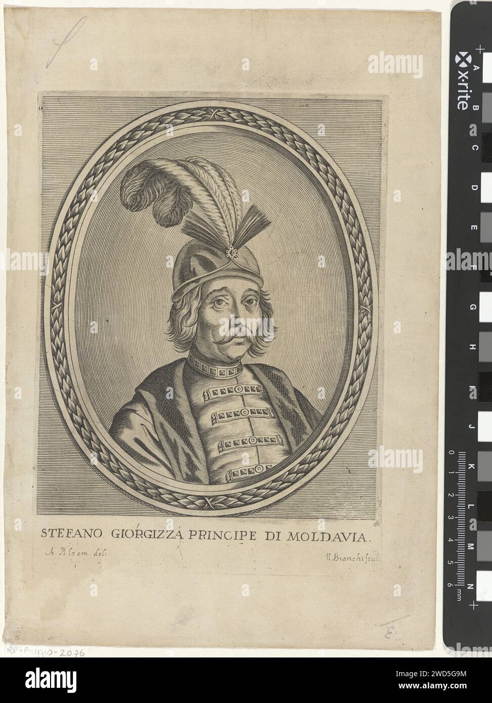 Portrait of Stefano Giorgizza, Giulio Cesare Bianchi (attributed to ...