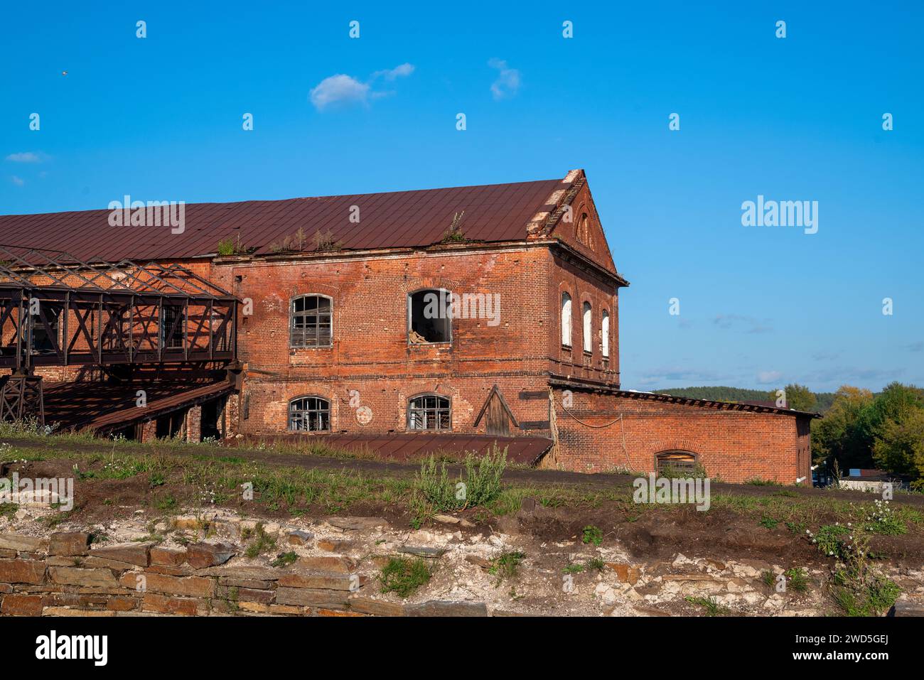 an old abandoned brick factory Stock Photo - Alamy