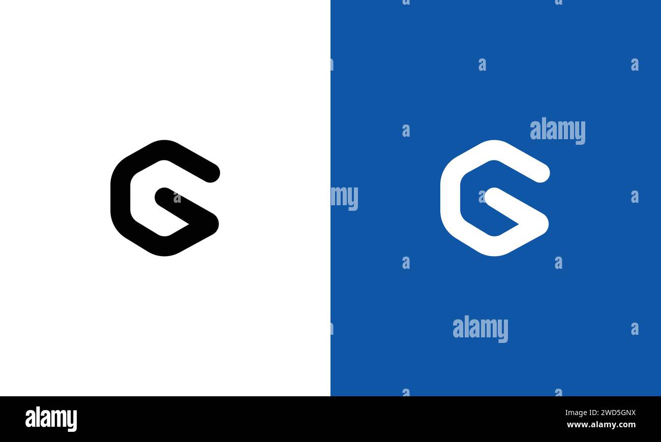 Initial g logo hi-res stock photography and images - Alamy