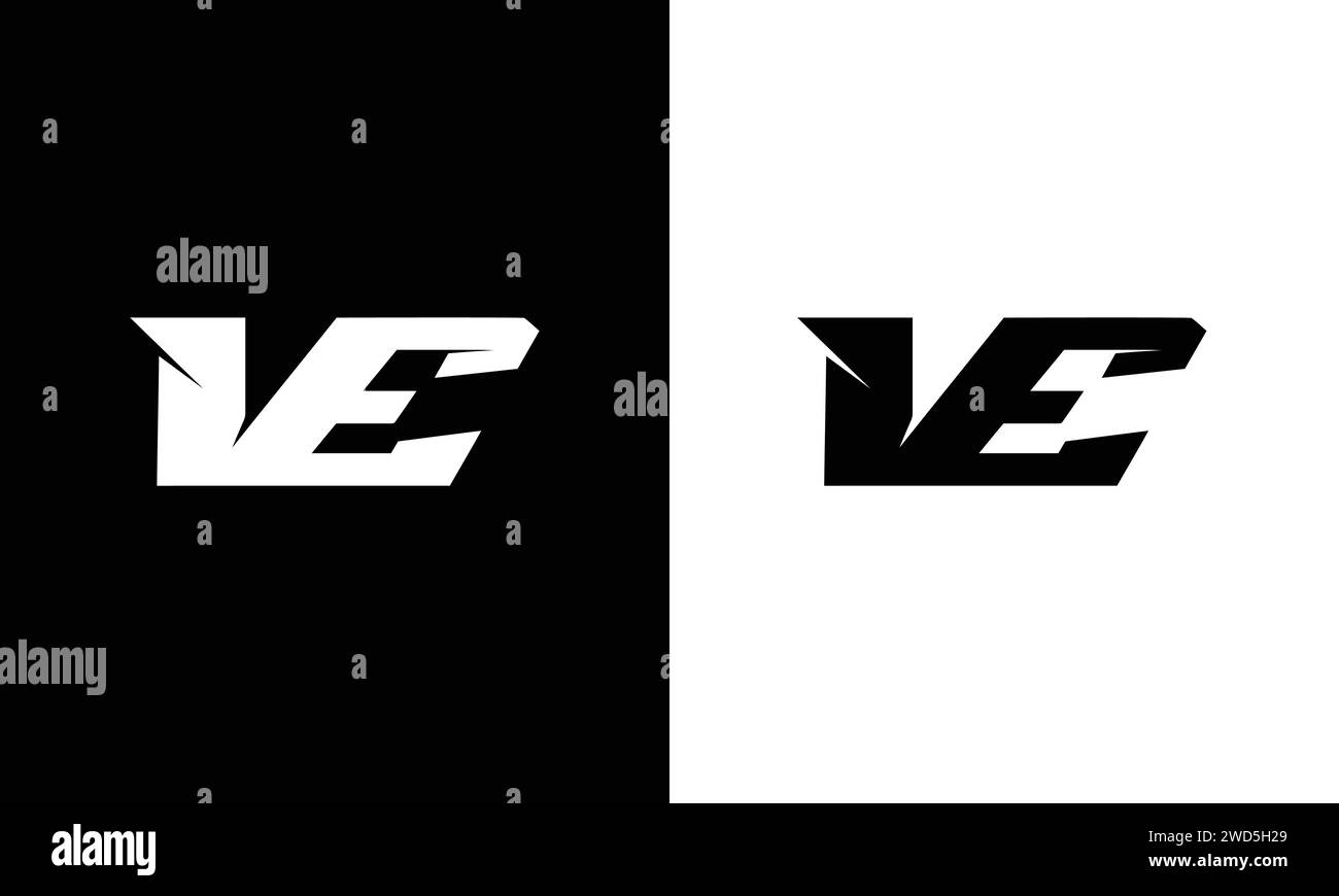 VE Letter logo design vector template Stock Vector Image & Art - Alamy