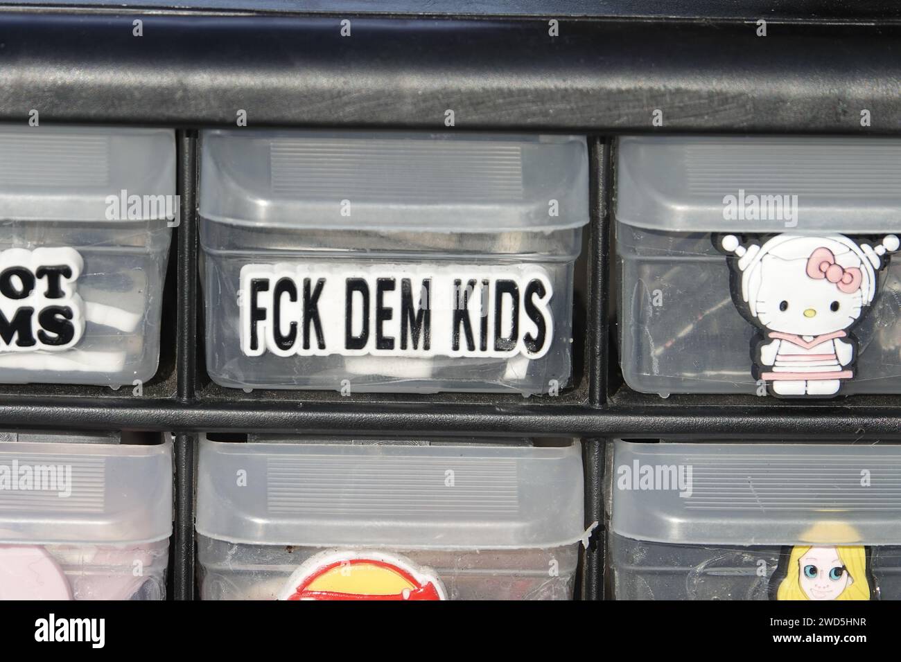 Car bumper stickers hi-res stock photography and images - Alamy