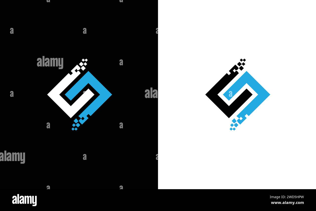 S tech logo hi-res stock photography and images - Alamy