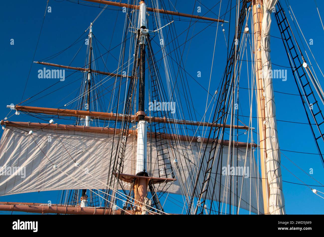 Star of India masts, Maritime Museum of San Diego, San Diego ...