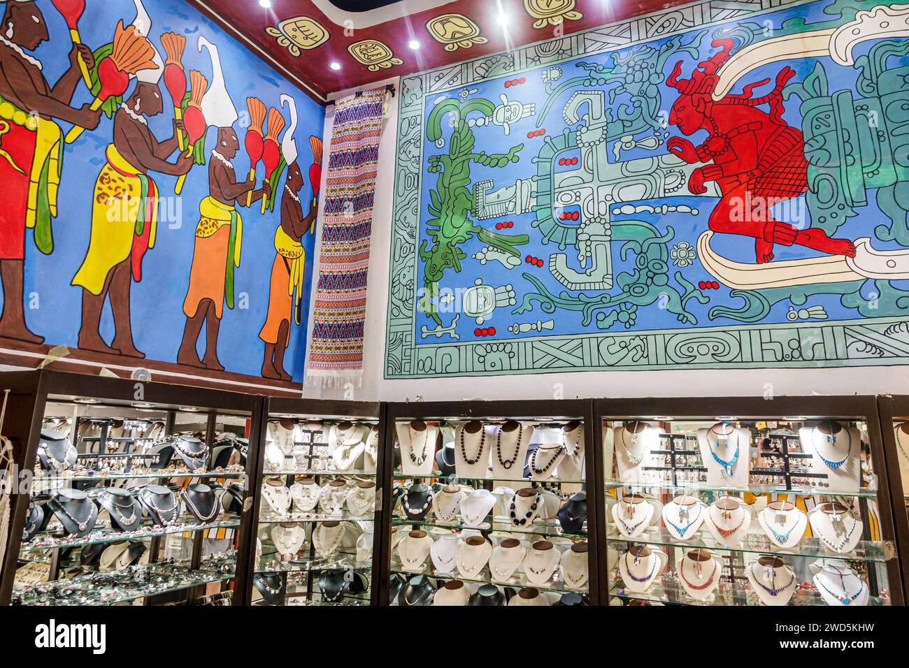 Mayan style posters murals hi-res stock photography and images - Alamy