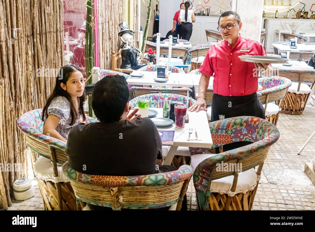 Merida Mexico,centro historico central historic district,restaurant ...