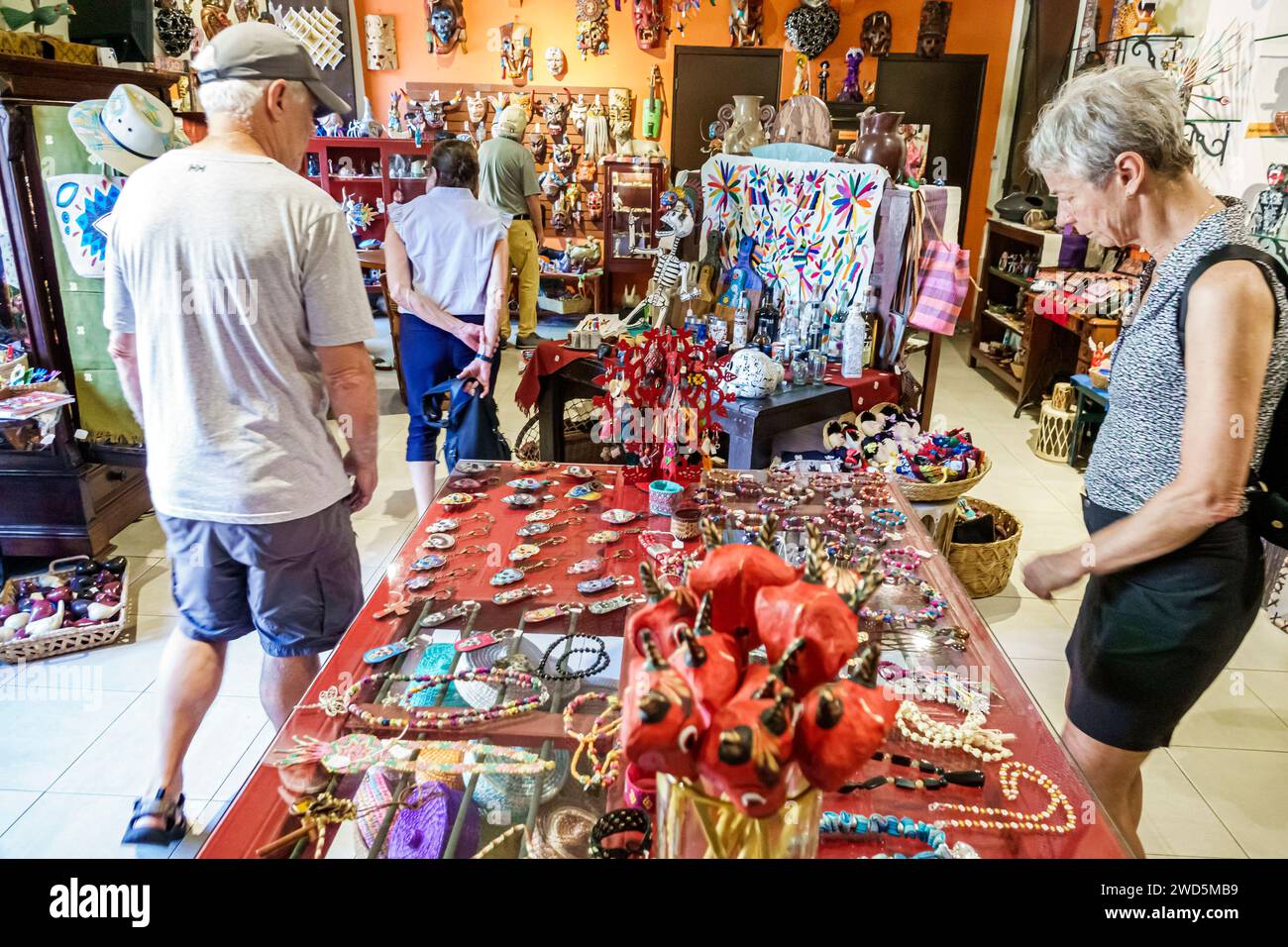 Merida Mexico,centro historico central historic district,souvenir store ...