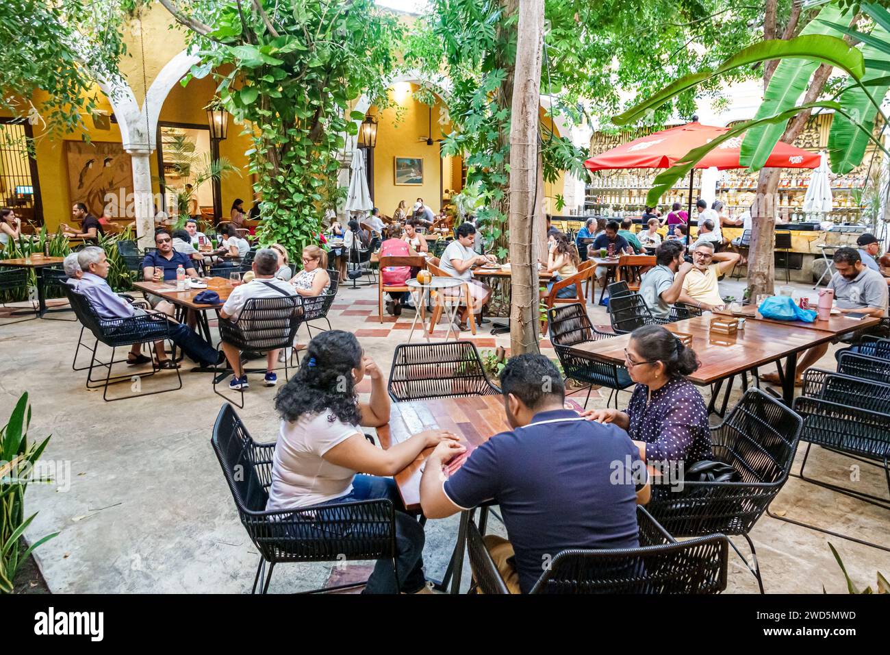 Merida Mexico,centro historico central historic district,Parque de ...