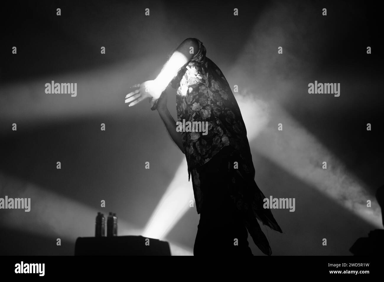 British gothic rock band, The Sisters of Mercy, performing live at the ...
