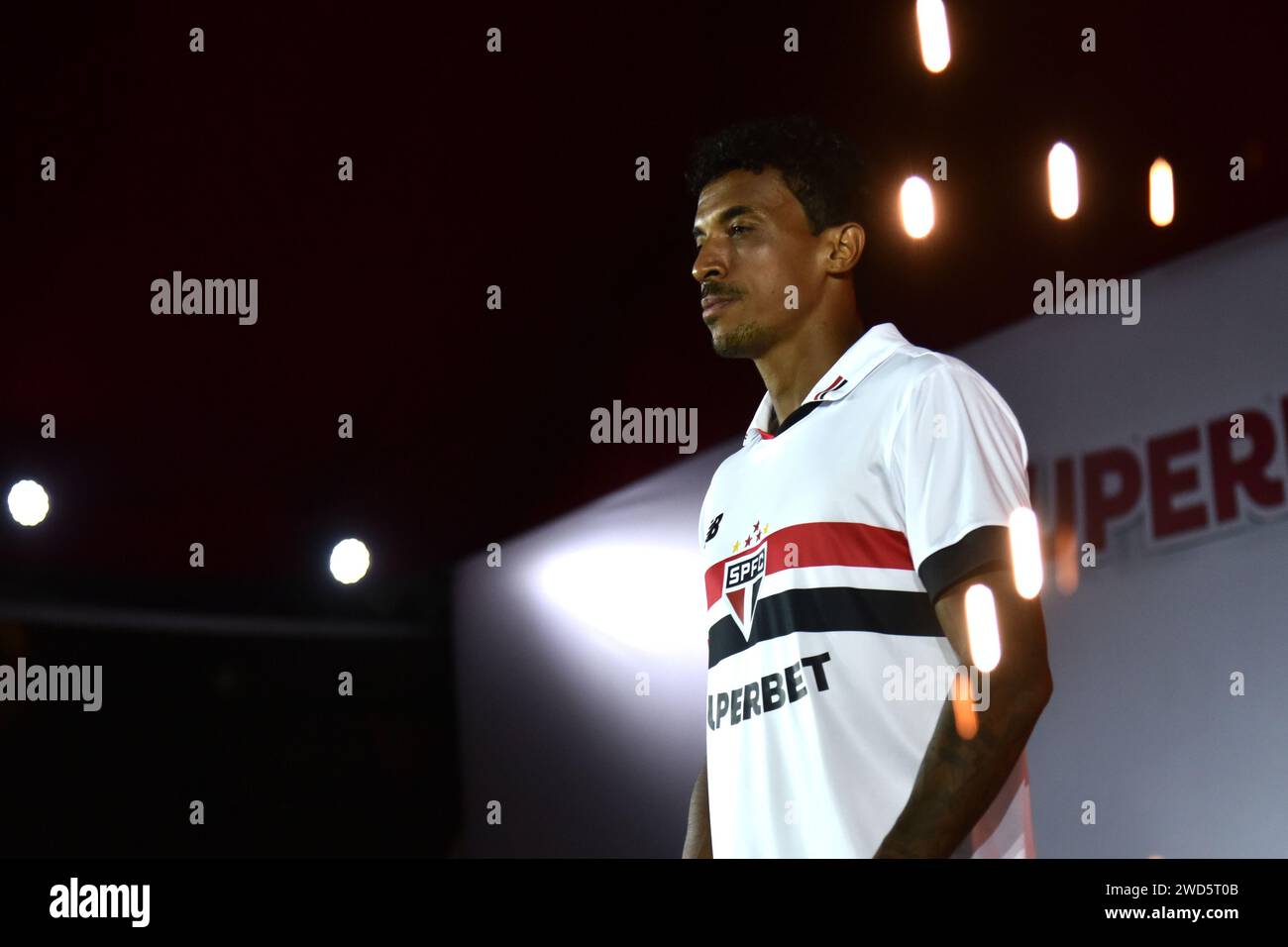 SÃO PAULO, SP - 18.01.2024: APRESENTAÇÃO UNIFORMES E PATROCINADOR SPFC ...