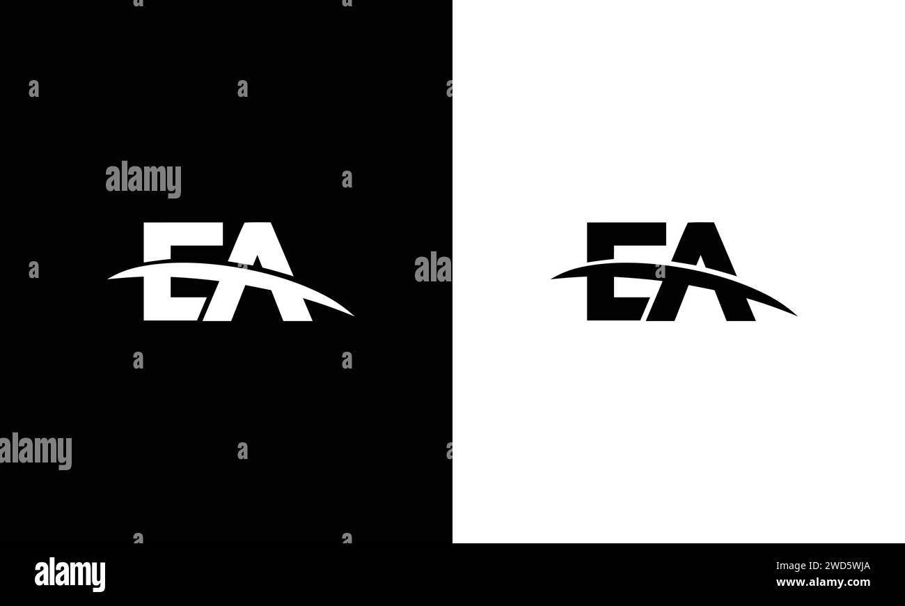 Letter ea line hi-res stock photography and images - Alamy