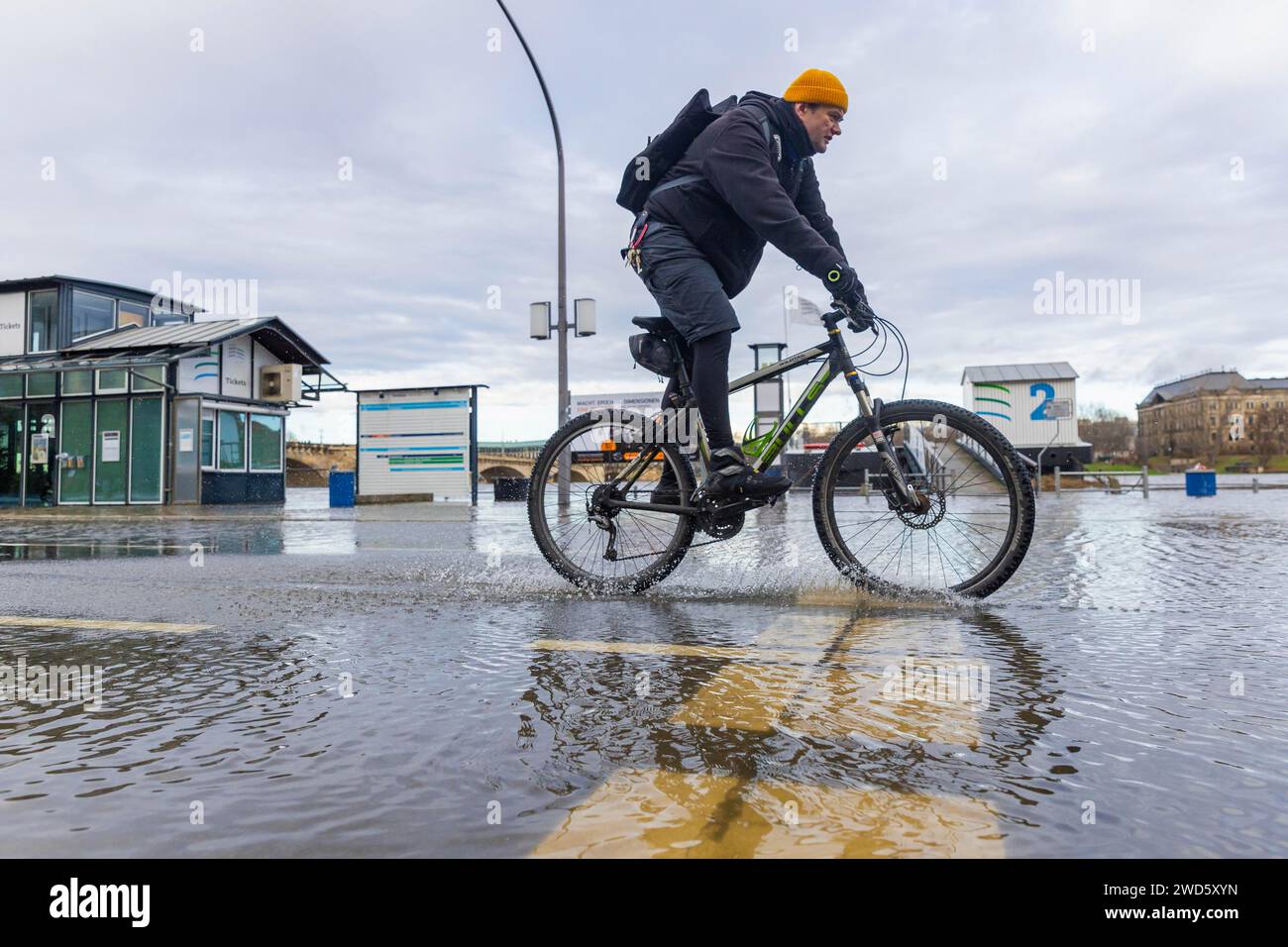 Due to the heavy precipitation in the form of snow and rain, alert ...