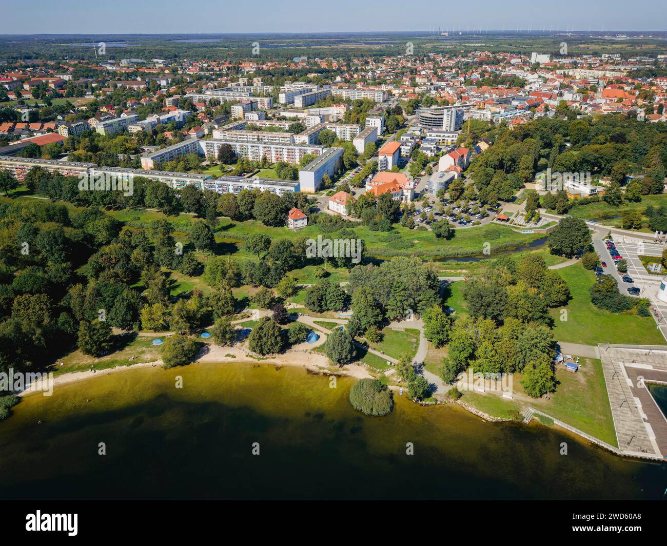 Senftenberg is a town in the south of Brandenburg on the lake of the ...