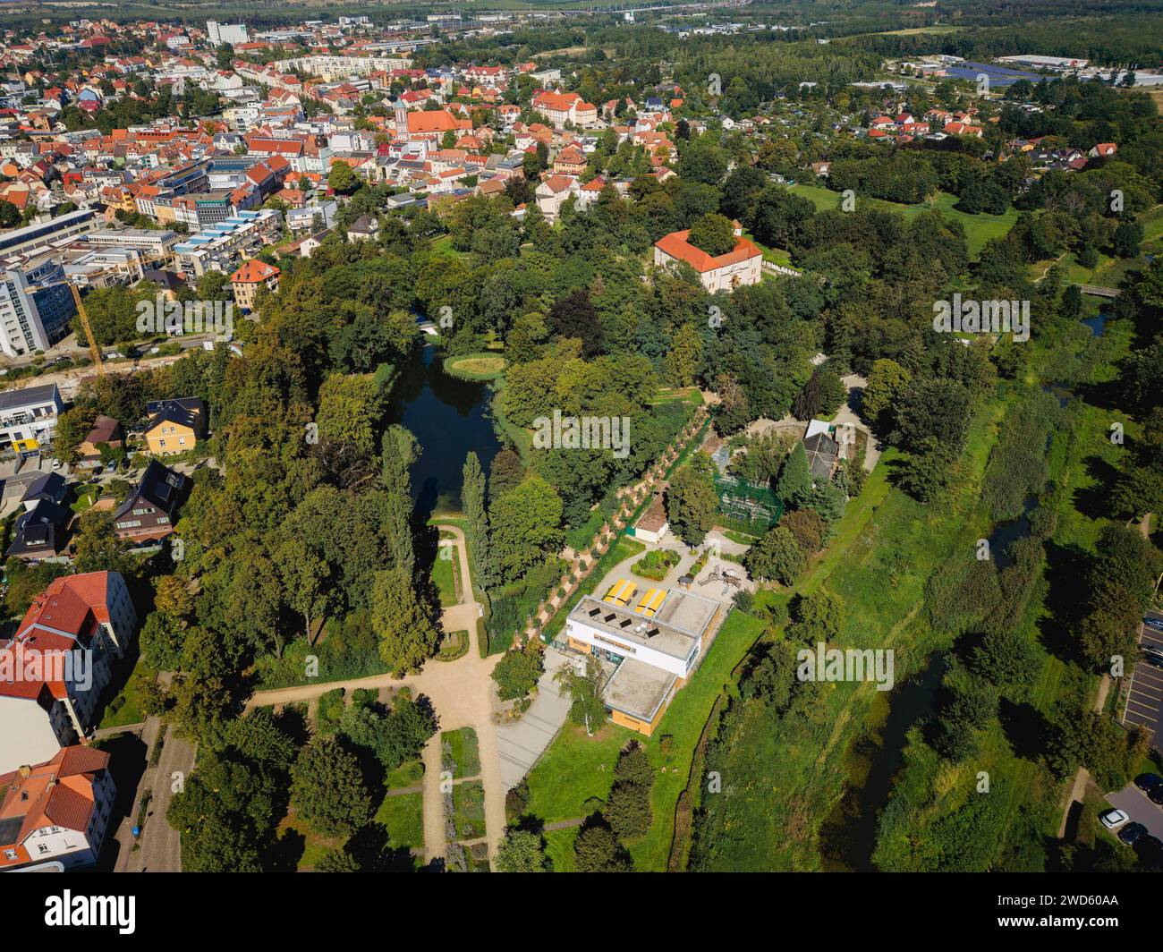 Senftenberg is a town in the south of Brandenburg on the lake of the ...