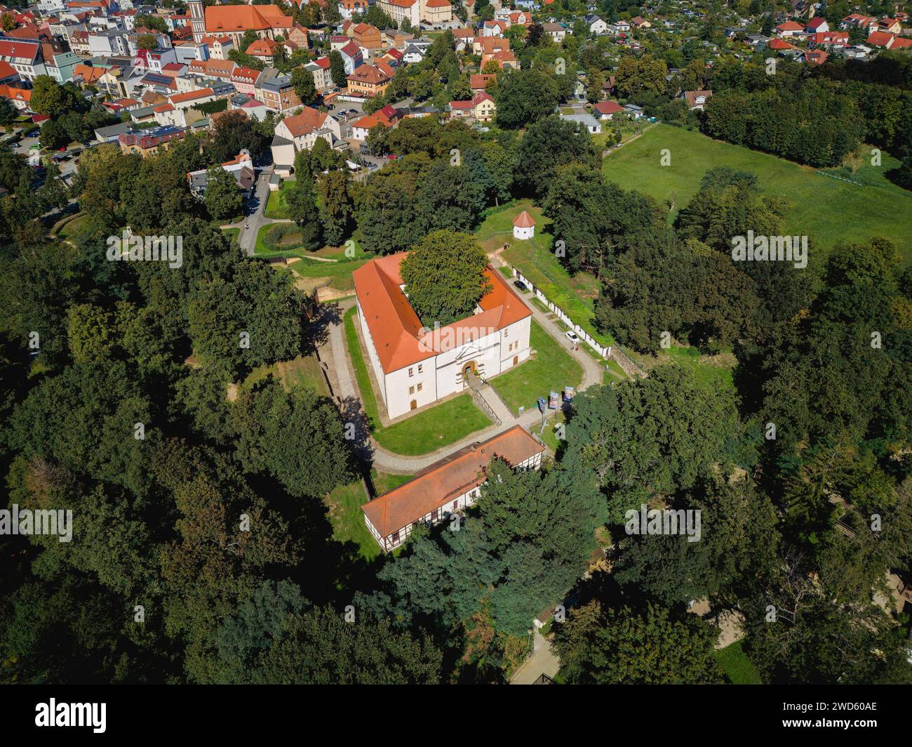 Senftenberg is a town in the south of Brandenburg on the lake of the ...