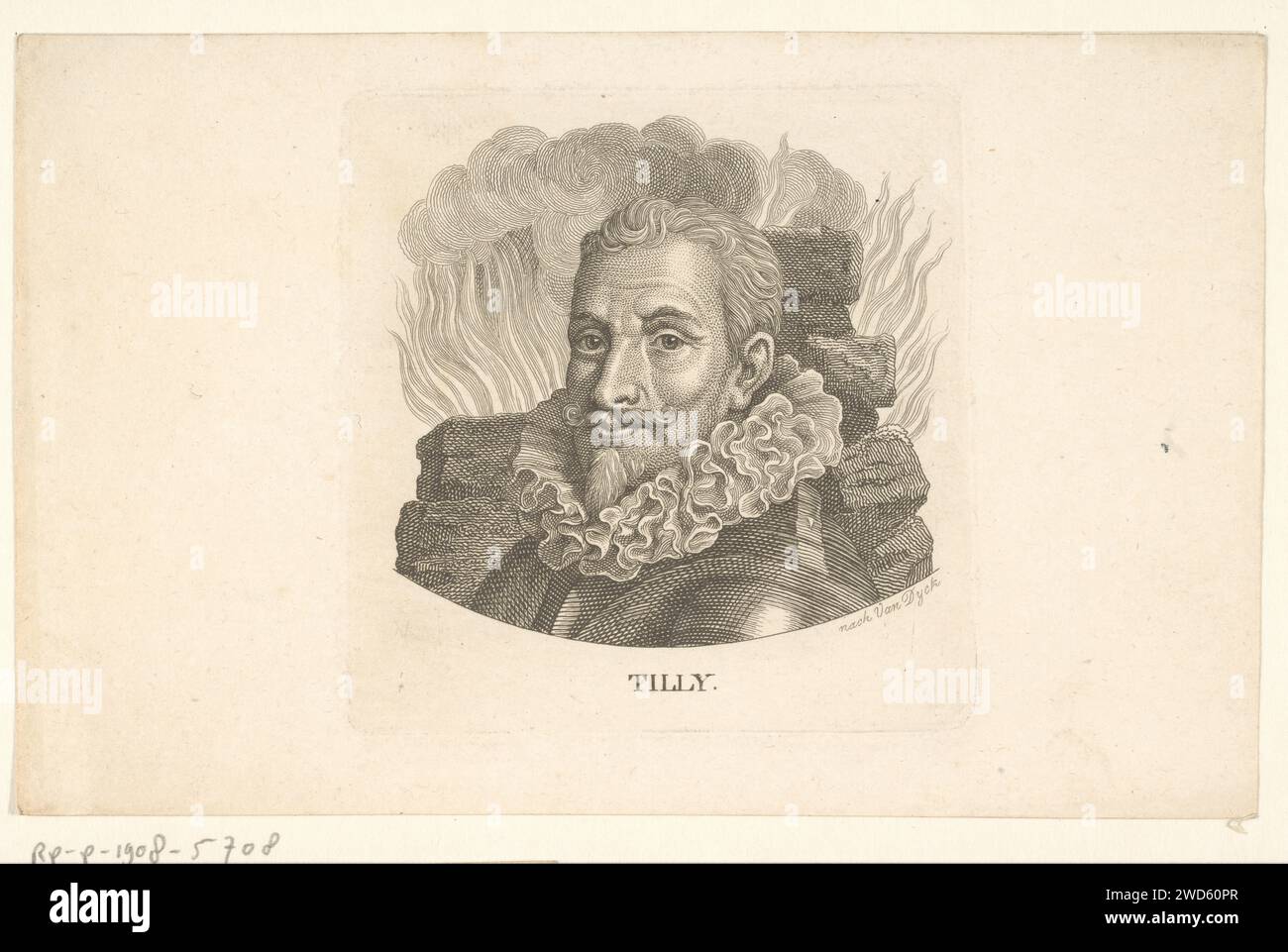 Portrait of Johan 't Serclaes, count of Tilly, Ernst Ludwig ...