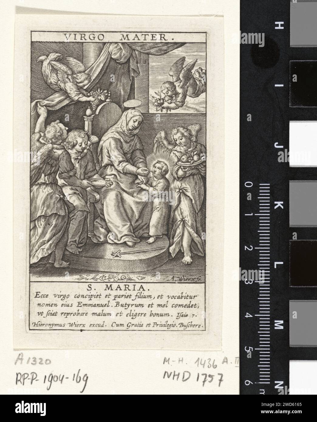 Maria feeds the Christ child, Antonie Wierix (III) (Attributed to), afterononymus Wierix, 1563 ...