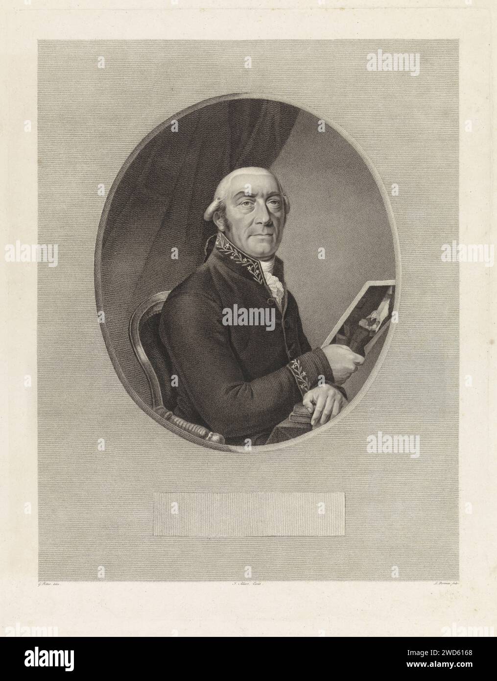 Portret Van Cornelius Henricus to Roy, Ludwig Ligelic Portman, After ...