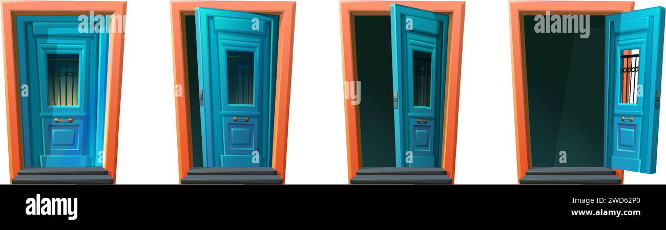 Vector cartoon style icon illustrations. Sprite animation for game ...