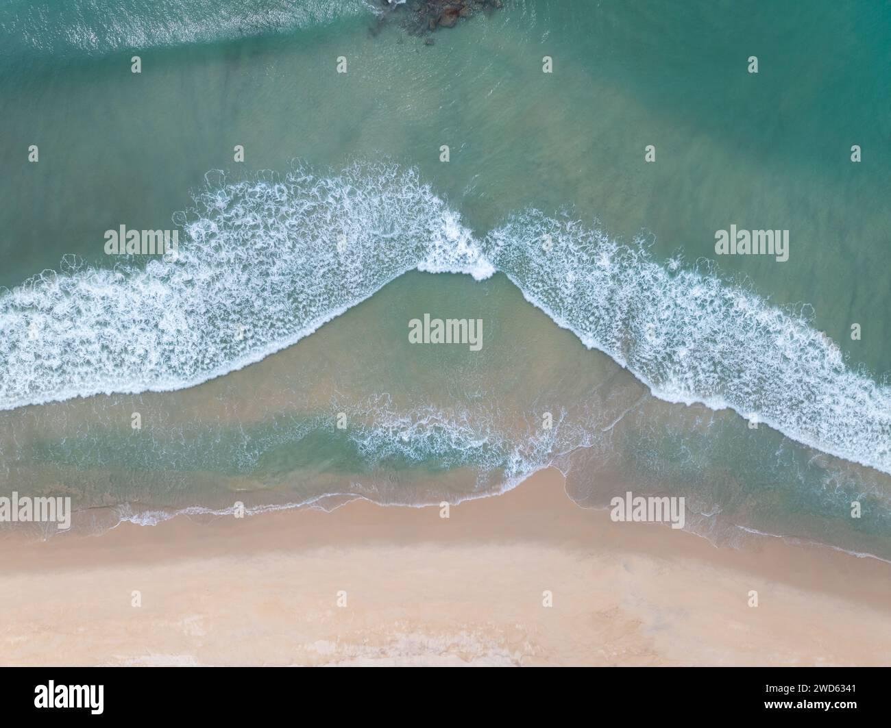 Aerial view beach waves texture background,Summer sea landscape nature ...