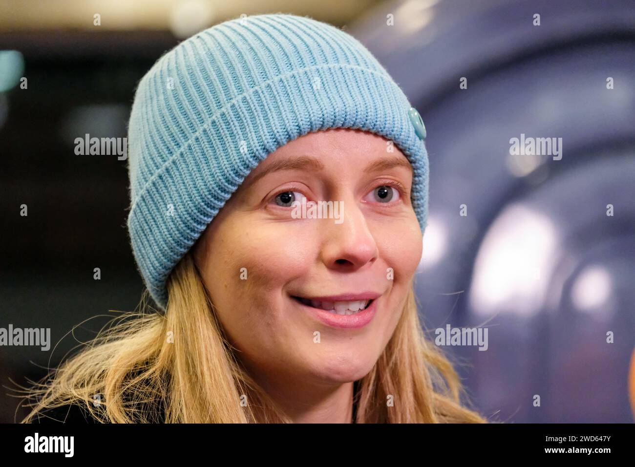 London, UK. 18th January, 2024. TV presenter Rachel Riley is ...