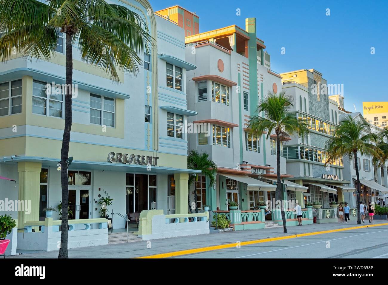 Historic beach street hi-res stock photography and images - Alamy
