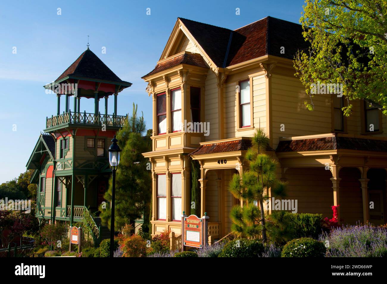 Bushyhead House and Sherman-Gilbert House, Heritage Park, San Diego ...