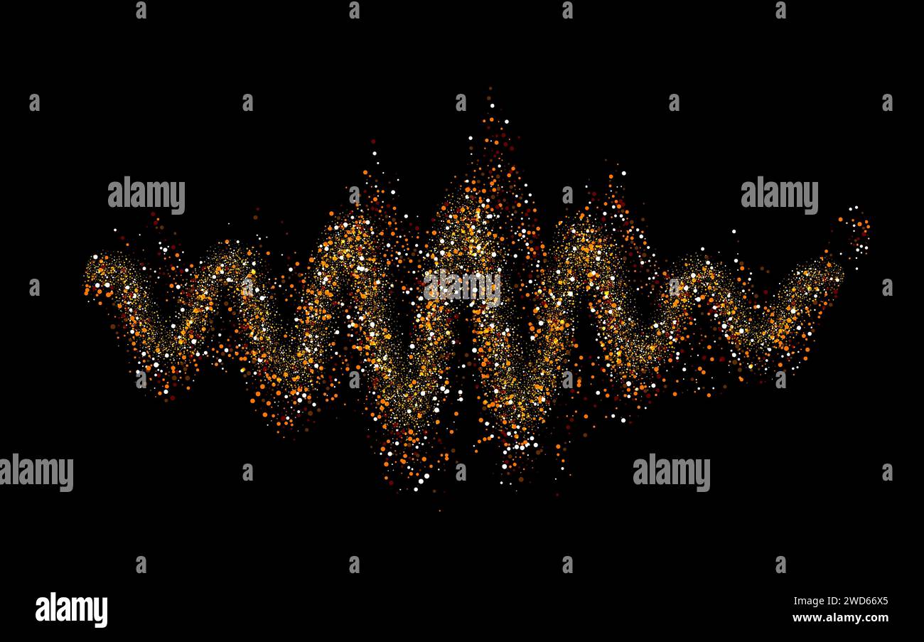 3D futuristic circle wave. Abstract digital background. Glowing music ...