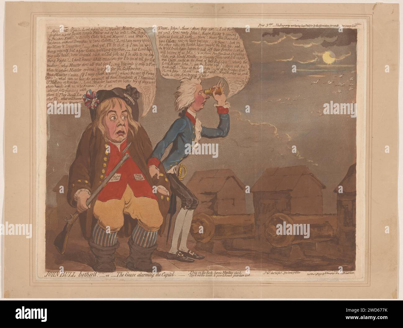 John bull fear invasion hi-res stock photography and images - Alamy