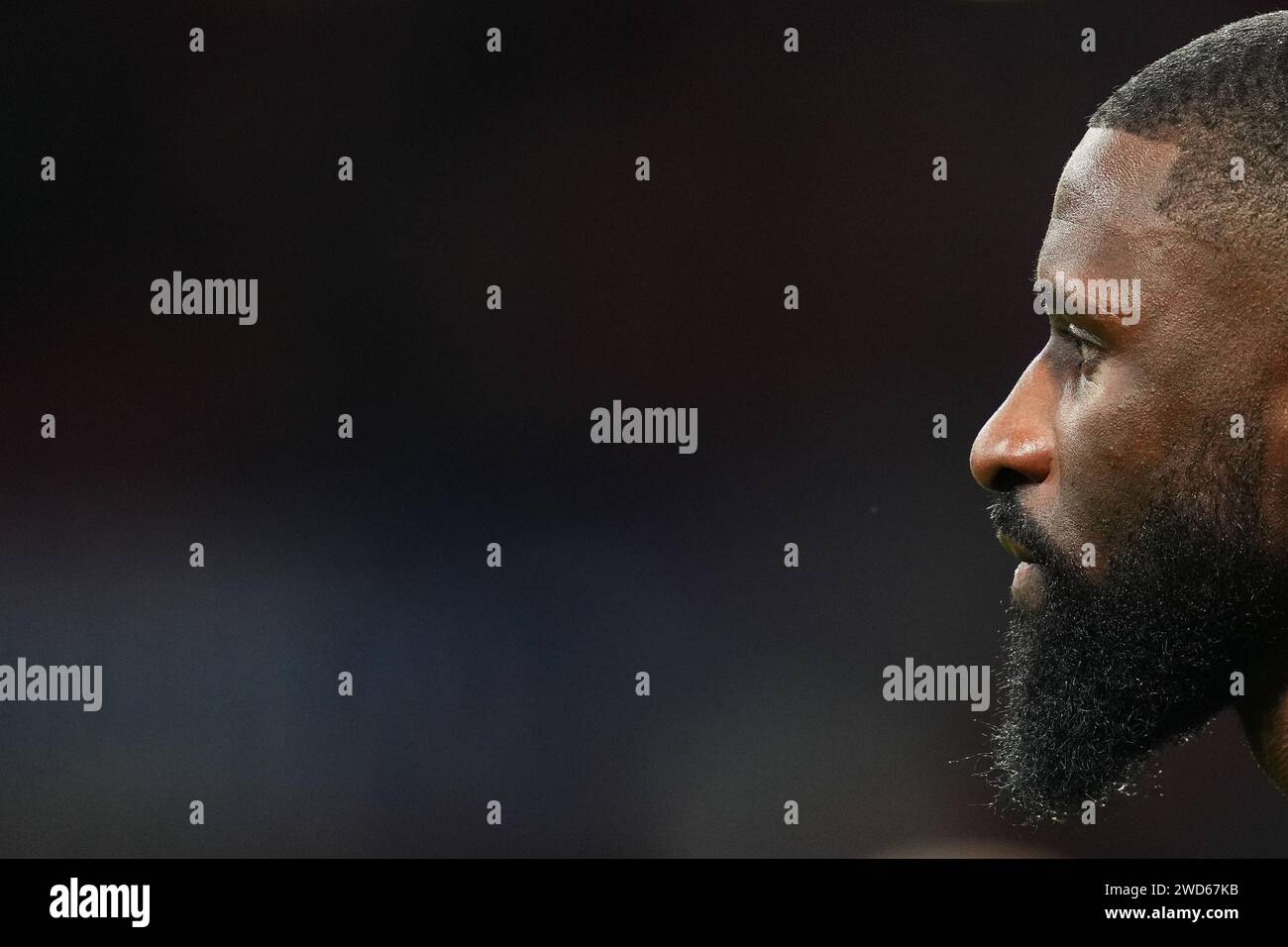Madrid, Spain. 18th Jan, 2024. Antonio Rudiger of Real Madrid during ...