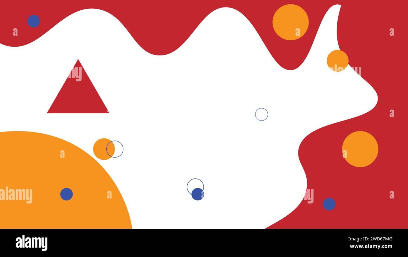 Abstract pop art background with wave patterns and twisting dots ...